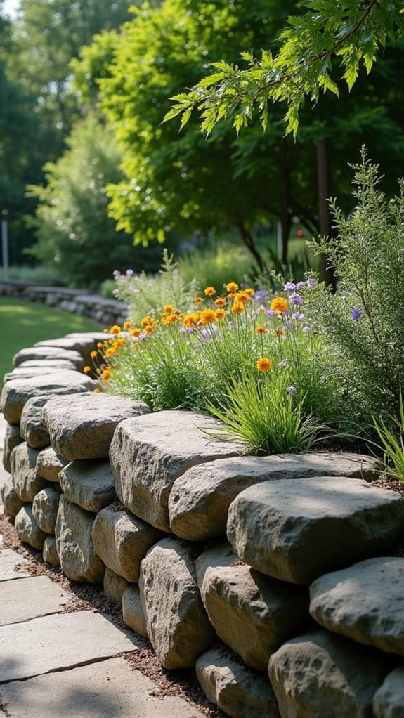 23 Beautiful Rock Landscaping Borders and Edging to Define Your Space