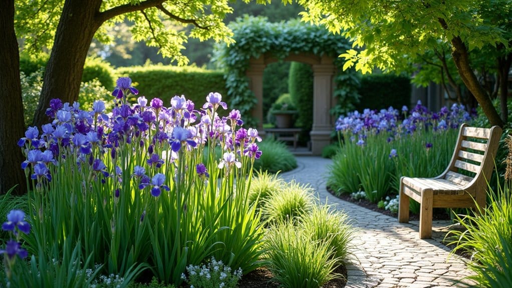 25 Elegant Iris Landscaping Ideas That Bring Height and Color