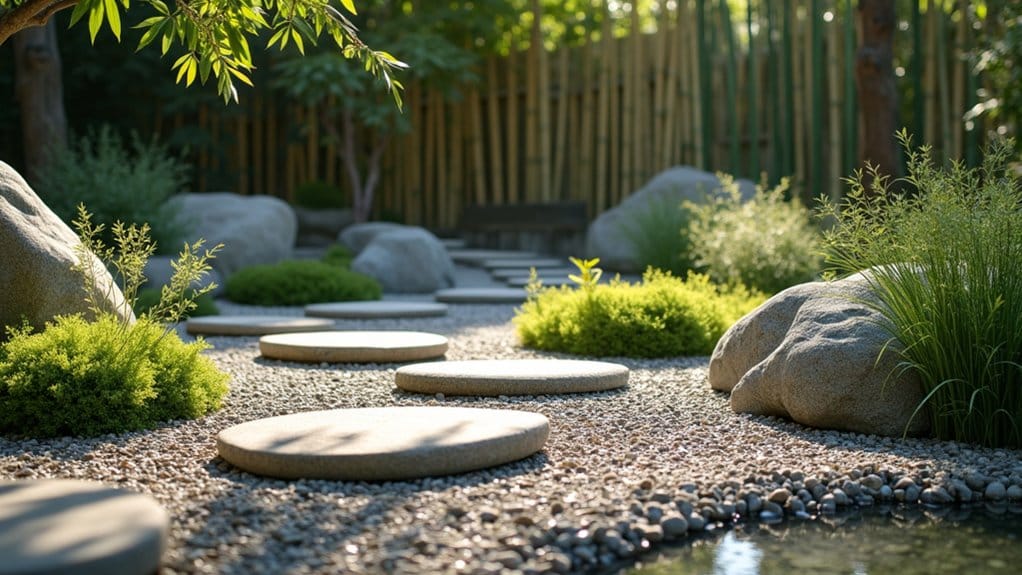 23 Zen Rock Landscaping With Stepping Stones for a Peaceful Path