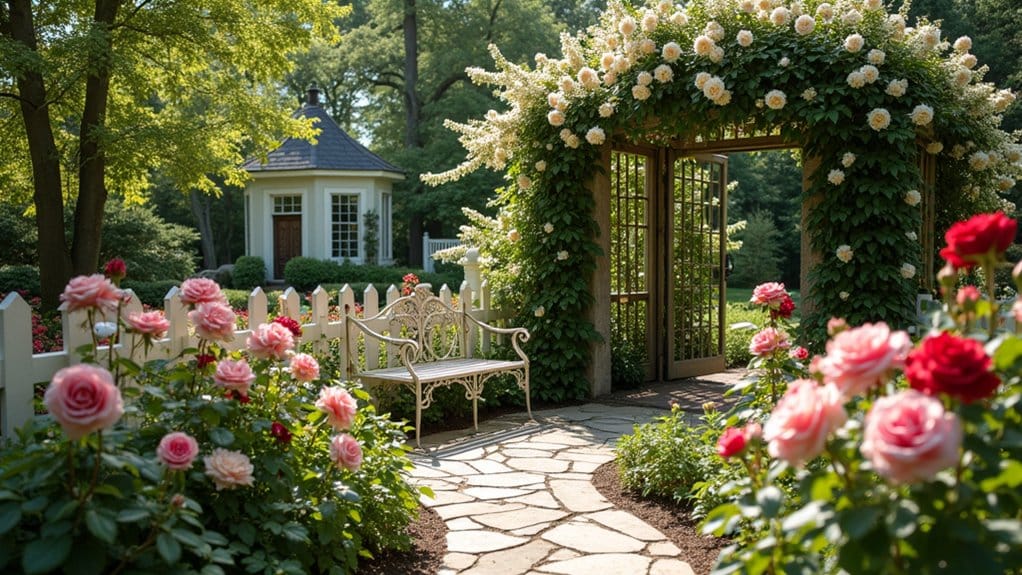 21 Romantic Roses Landscaping Ideas to Add Classic Charm