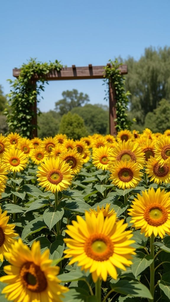 21 Cheerful Sunflower Landscaping Ideas That Make a Statement