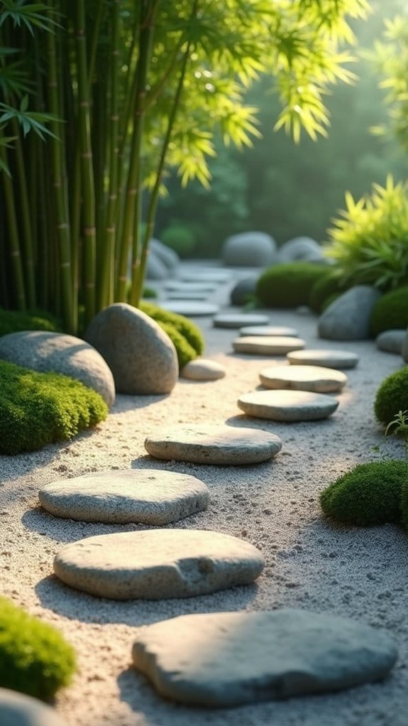 23 Zen Rock Landscaping With Stepping Stones for a Peaceful Path