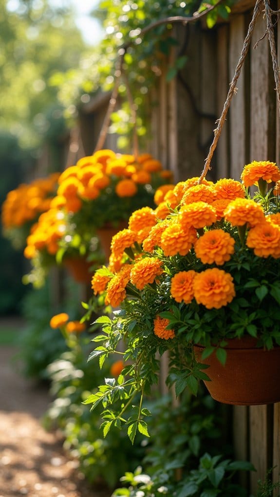 23 Warm Marigold Landscaping Ideas That Brighten Borders