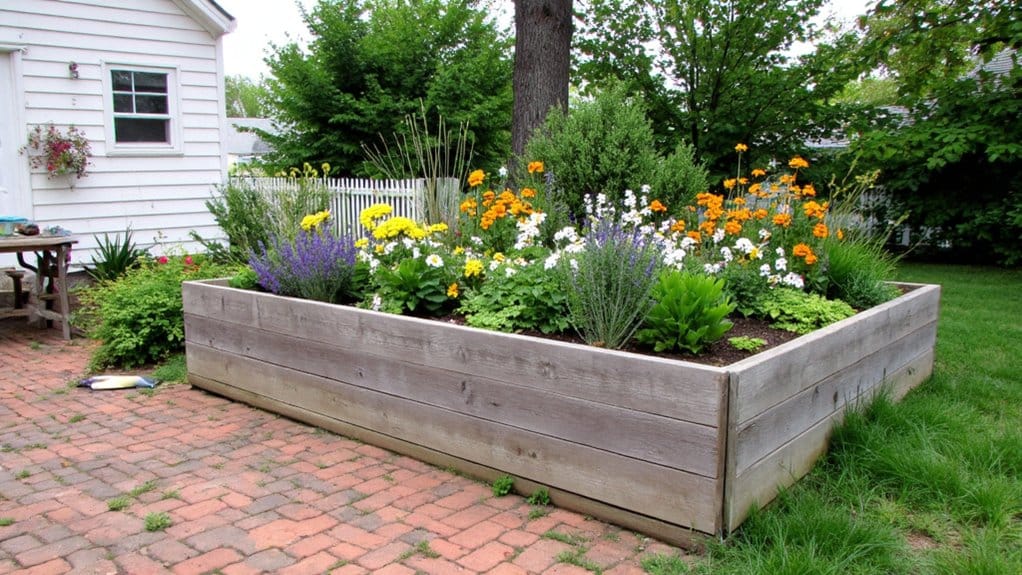 21 Elevated Raised Bed Flower Garden Ideas for Easy Planting