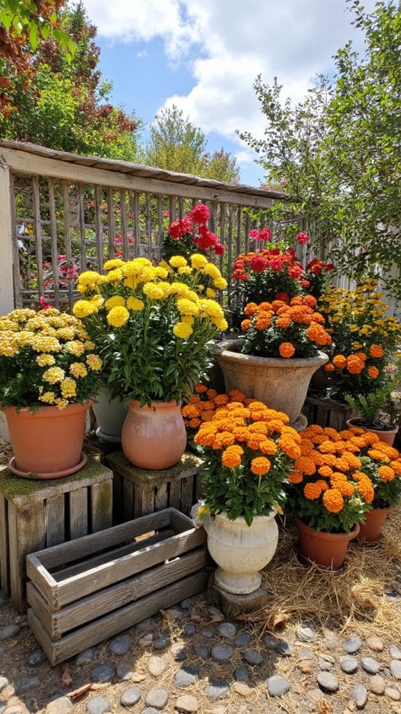 24 Cozy Fall Flower Garden Ideas With Warm Color Appeal