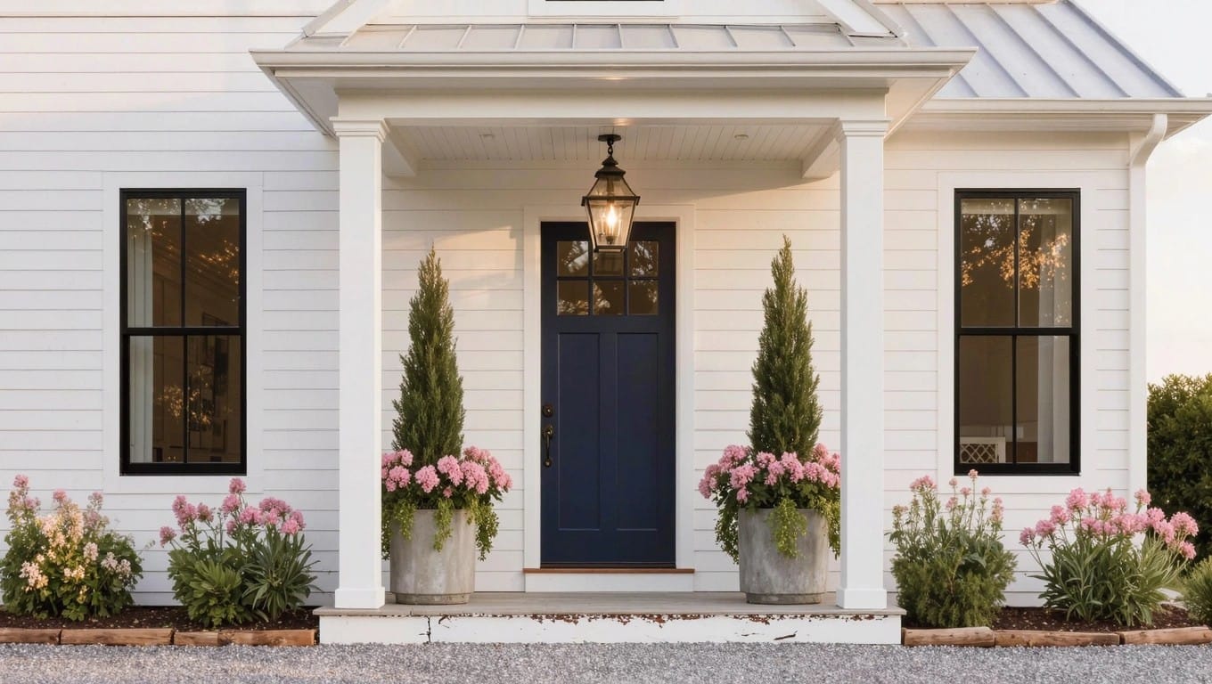 19 Beautiful Front Door Potted Plants To Elevate Your Entryway